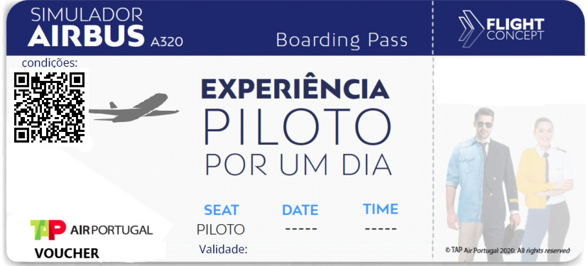 Piloto TAP por um dia – FLIGHTCONCEPT
